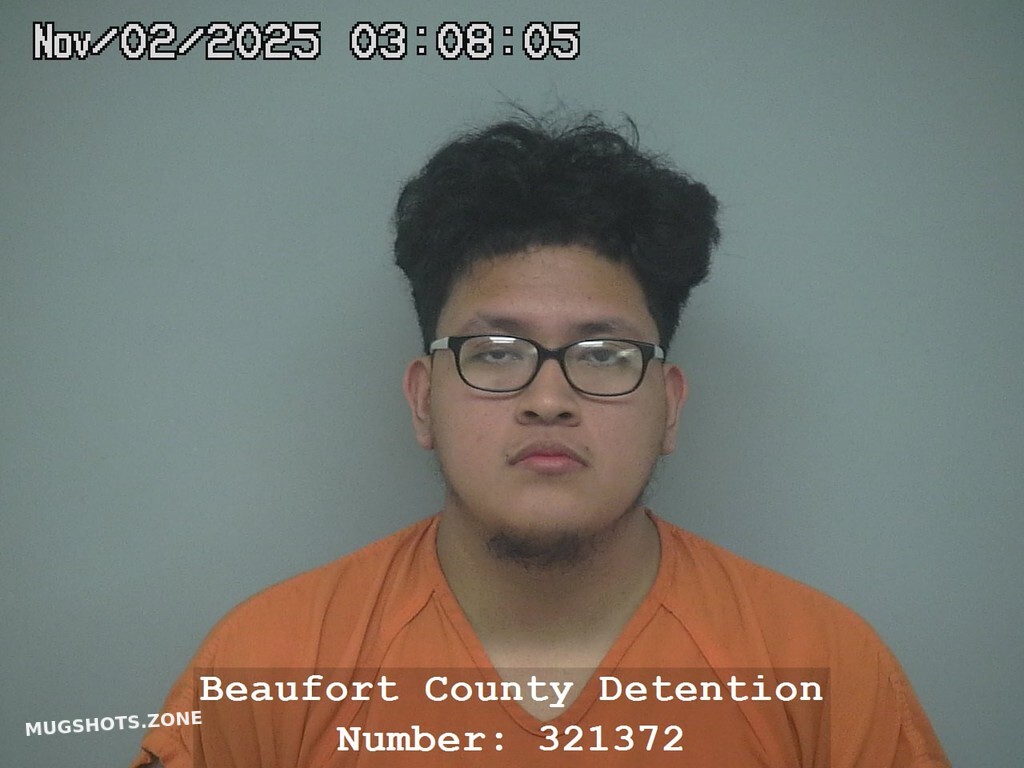 ANGEL RUBEN GUTIERREZ 11/02/2025 - Beaufort County Mugshots Zone