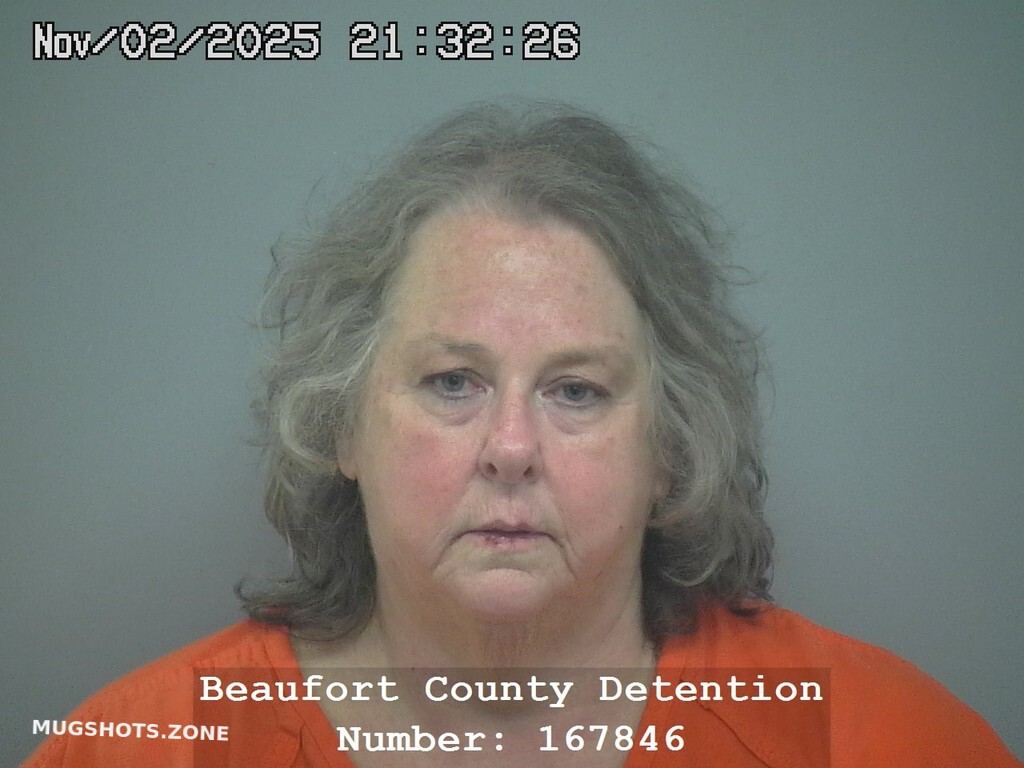 CYNTHIA ANN GREENE 11/02/2025 - Beaufort County Mugshots Zone