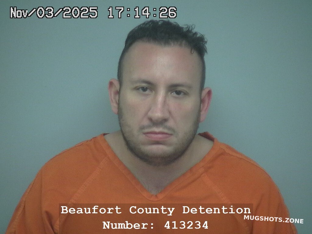 SHANE WESLEY COOK 11/03/2025 - Beaufort County Mugshots Zone