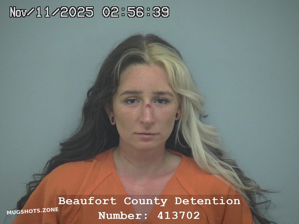 TAYLOR LYNN NOWAK 11/11/2025 - Beaufort County Mugshots Zone