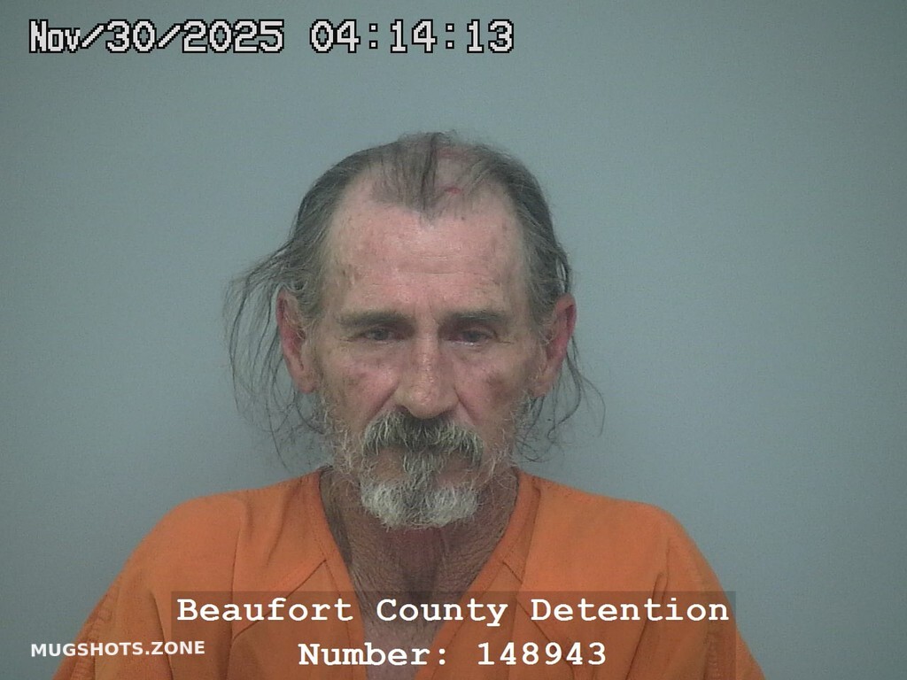 HERBERT REECE VANCE 11/30/2025 - Beaufort County Mugshots Zone