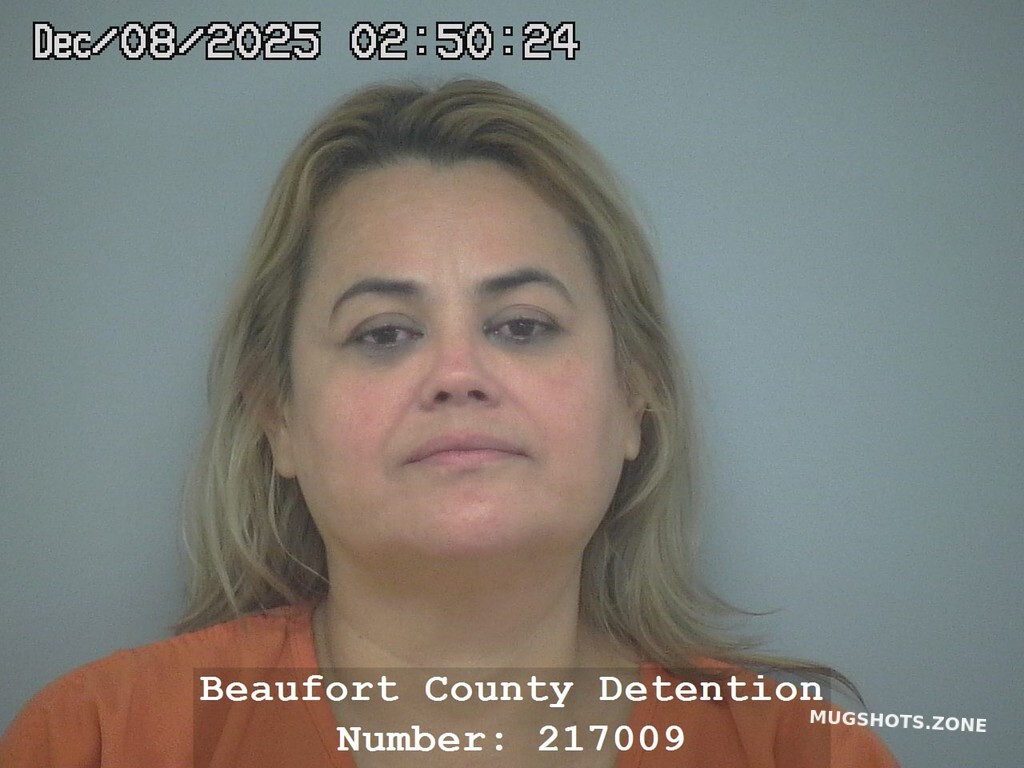 NORMA LENY CORZA 12/08/2025 - Beaufort County Mugshots Zone