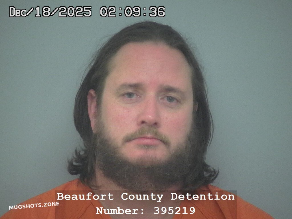 SETH MICHAEL GREER 12/18/2025 - Beaufort County Mugshots Zone