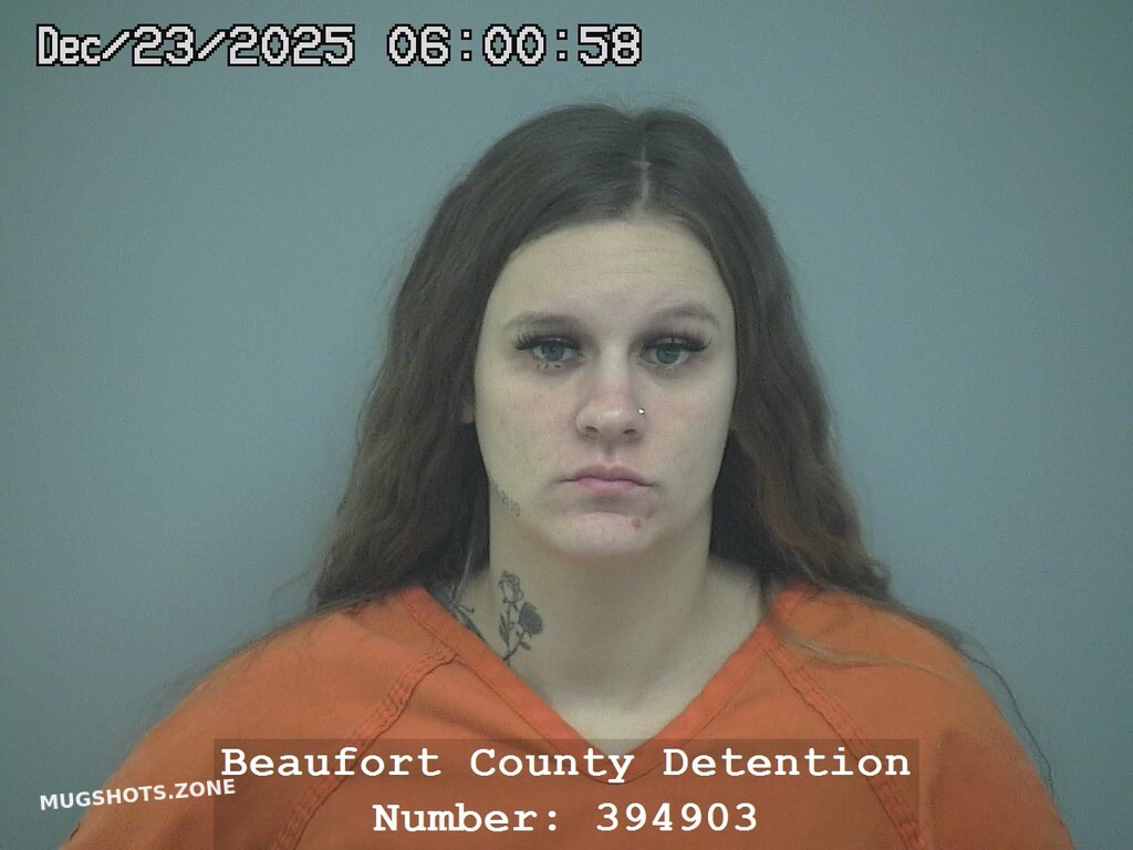 MORGAN ELIZABETH STANFILL 12/23/2025 - Beaufort County Mugshots Zone