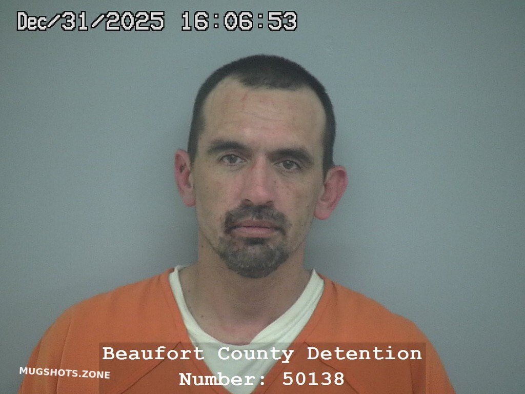 ERIC LEE PETERS 12/31/2025 - Beaufort County Mugshots Zone