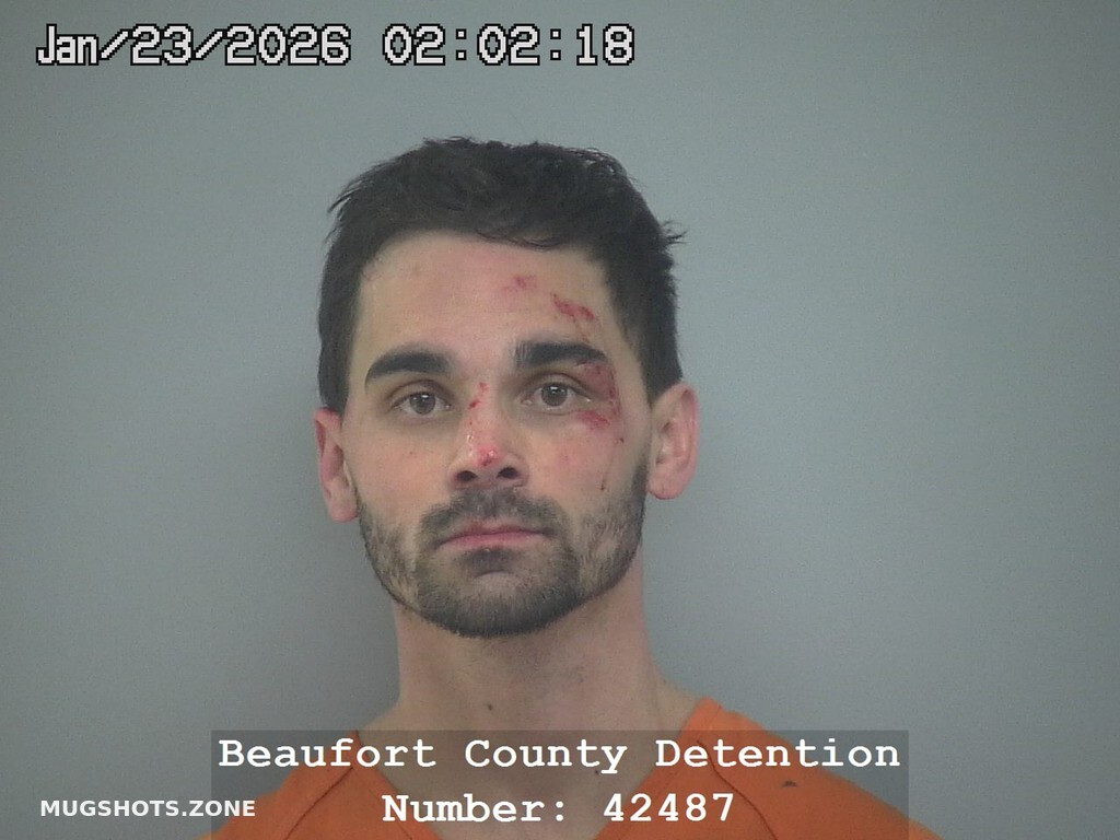 DYLAN RICHARD SHANHOLTZER 01/23/2026 - Beaufort County Mugshots Zone