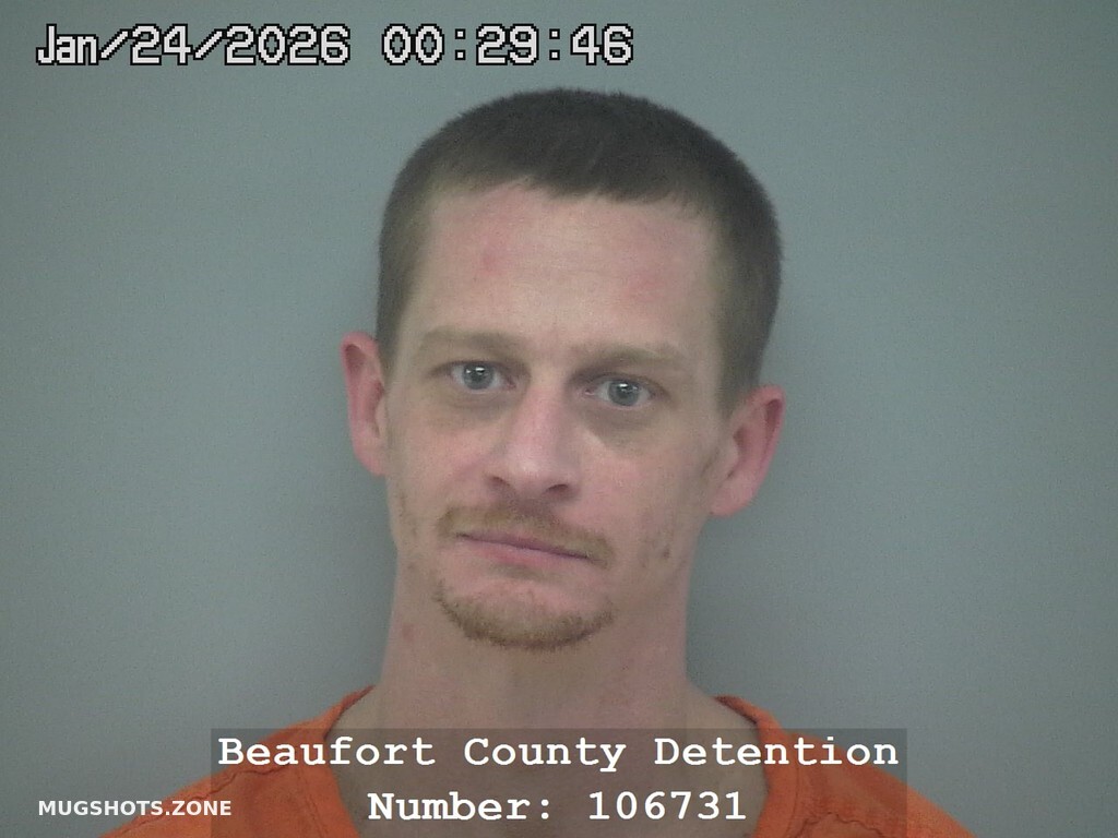 JOSEPH JOHN CAHILL 01/24/2026 - Beaufort County Mugshots Zone