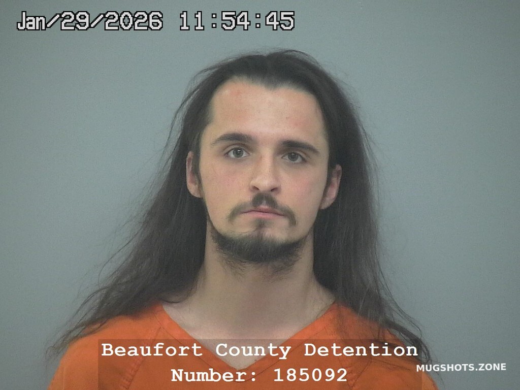 WILLIAM ANTHONY HALL 01/29/2026 - Beaufort County Mugshots Zone