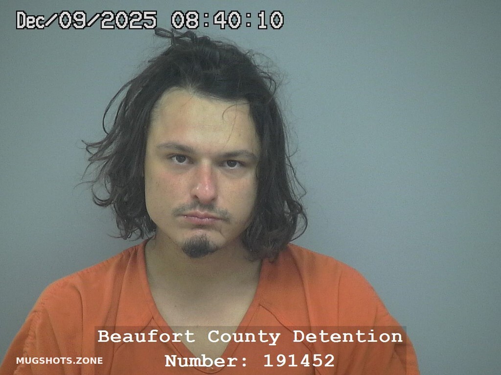 TYLER JOHN HERRITT 02/03/2026 - Beaufort County Mugshots Zone