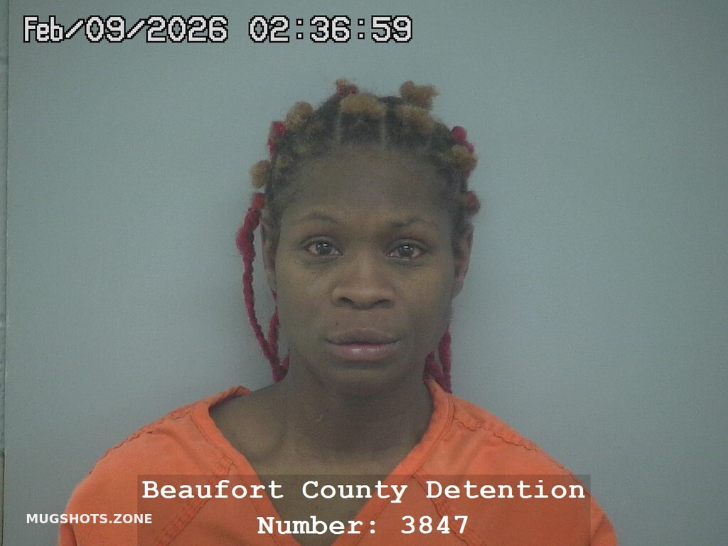 DIAMOND JESSICA CLARK 02/09/2026 - Beaufort County Mugshots Zone