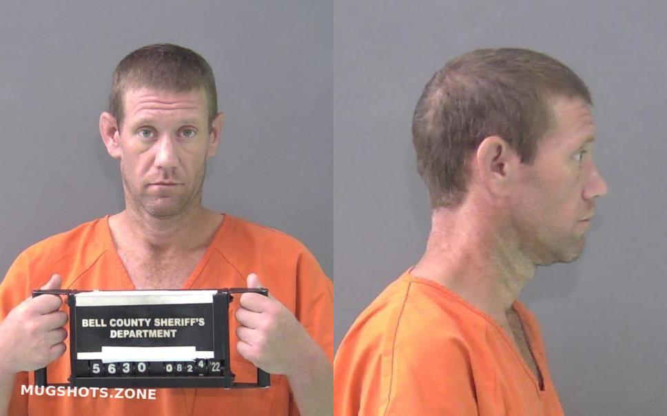 MILLER RYAN RAYMOND 08/24/2022 - Bell County Mugshots Zone