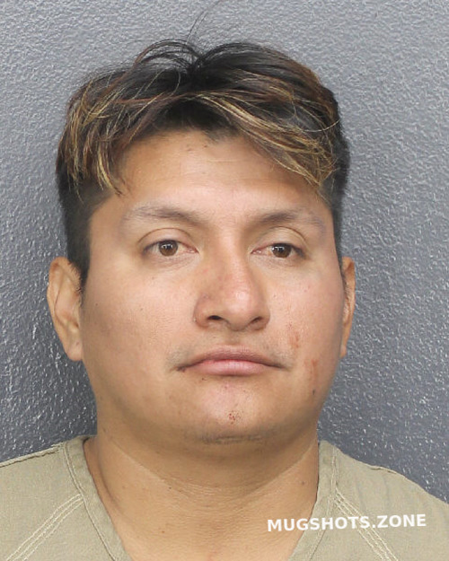 MENDOZA DE LEON ALLAN ROBIN 02/05/2025 - Broward County Mugshots Zone