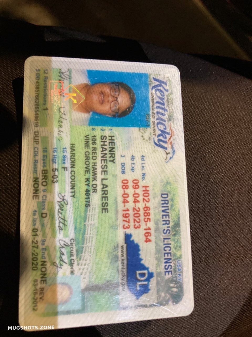 HENRY SHANESE LARESE 08/03/2021 - Canadian County Mugshots Zone