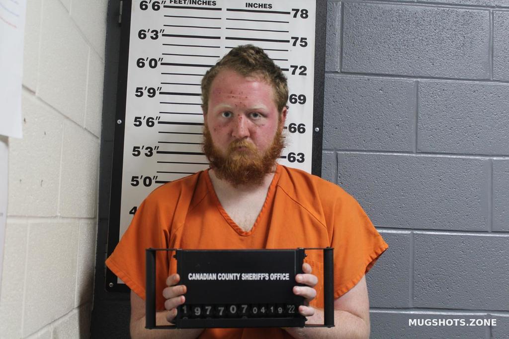 TYLER JACOB DAVID 04/19/2022 - Canadian County Mugshots Zone