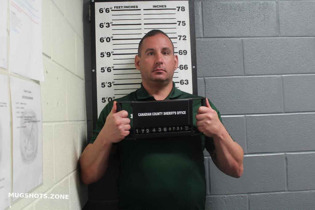 SANDERS TRAVIS JOHN 05/01/2022 - Canadian County Mugshots Zone
