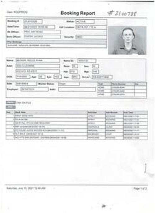 REECE RYAN BECKER 07/12/2021 - Cherokee County Mugshots Zone