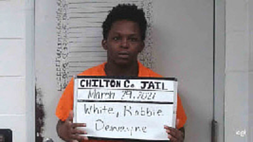 WHITE ROBBIE DEWAYNE 03/29/2021 - Chilton County Mugshots Zone
