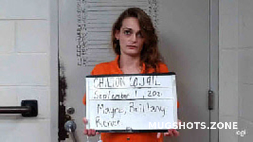 MAYNE BRITTANY RENEE 09/01/2021 - Chilton County Mugshots Zone