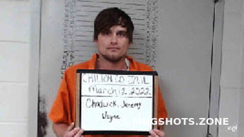 CHADWICK JEREMY WAYNE 03/12/2022 - Chilton County Mugshots Zone