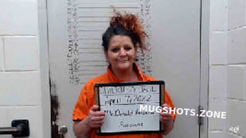 MCDONALD KRISTINA SUZANNE 04/07/2022 - Chilton County Mugshots Zone