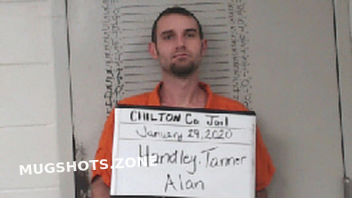 HANDLEY TANNER ALAN 04/16/2022 - Chilton County Mugshots Zone