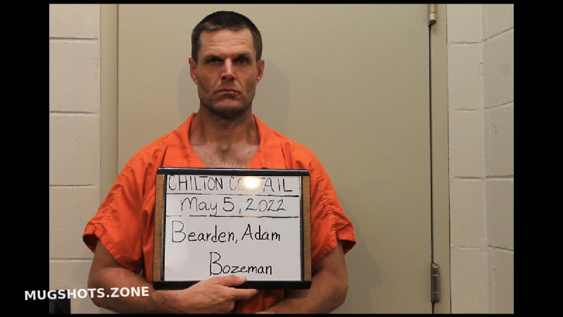 BEARDEN ADAM BOZEMAN 05/05/2022 - Chilton County Mugshots Zone