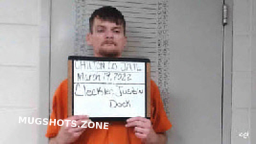 CLECKLER JUSTIN DOCK 05/18/2022 - Chilton County Mugshots Zone
