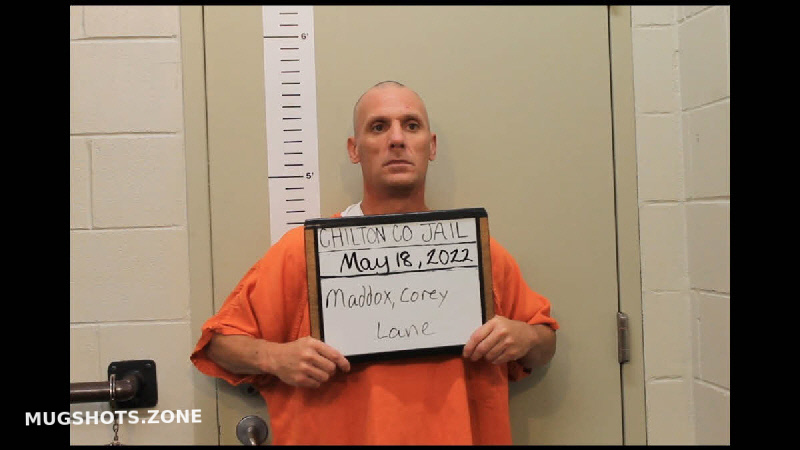 MADDOX COREY LANE 05/18/2022 - Chilton County Mugshots Zone