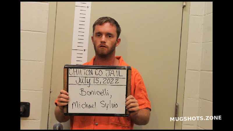BONICELLI MICHAEL SYLVIO 07/15/2022 - Chilton County Mugshots Zone