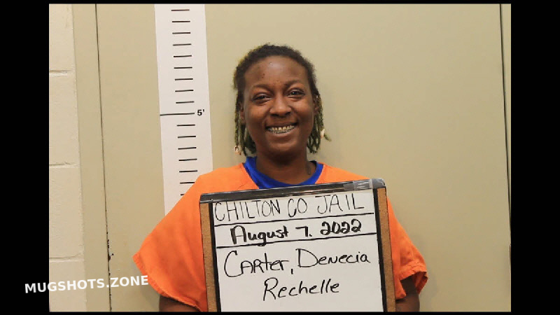 CARTER DENECIA RECHELLE 08/07/2022 - Chilton County Mugshots Zone