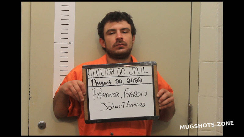 PARMER AARON JOHN THOMAS 08/22/2022 - Chilton County Mugshots Zone