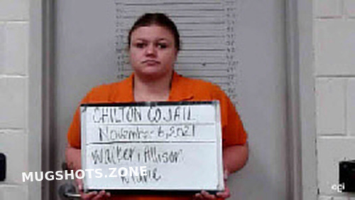 WALKER ALLISON MARIE 08/23/2022 - Chilton County Mugshots Zone