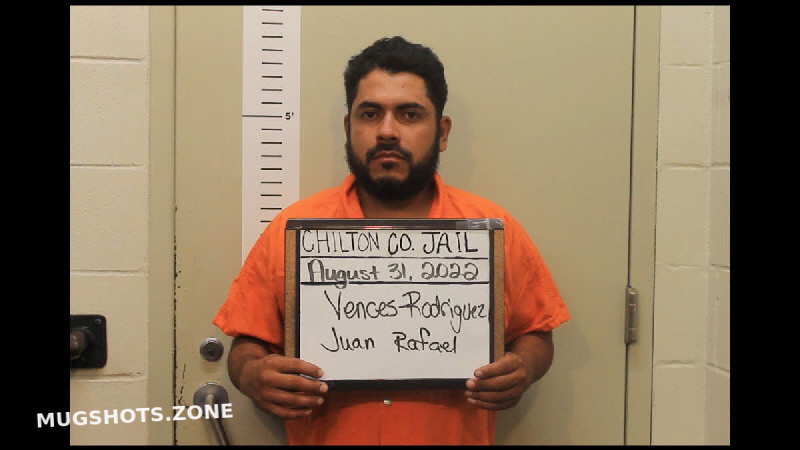VENCES-RODRIGUEZ JUAN RAFAEL 08/31/2022 - Chilton County Mugshots Zone