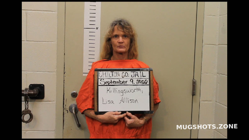 KILLINGSWORTH LISA ALLISON 09/09/2022 - Chilton County Mugshots Zone