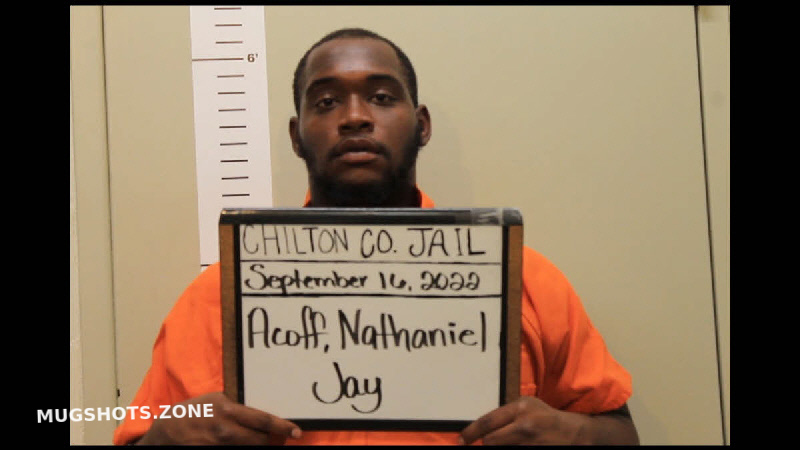 ACOFF NATHANIEL JAY 09/16/2022 - Chilton County Mugshots Zone