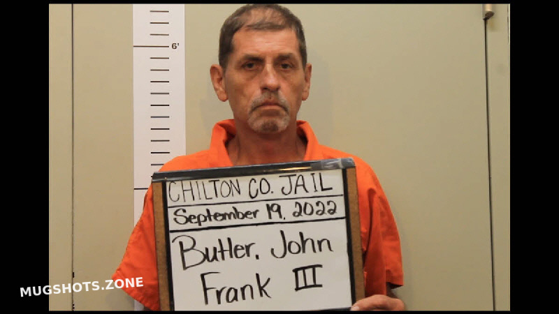 BUTLER JOHN FRANK 09/23/2022 - Chilton County Mugshots Zone