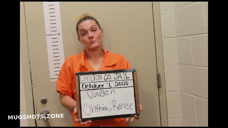 VARDEN CYNTHIA RENEE 10/07/2022 - Chilton County Mugshots Zone
