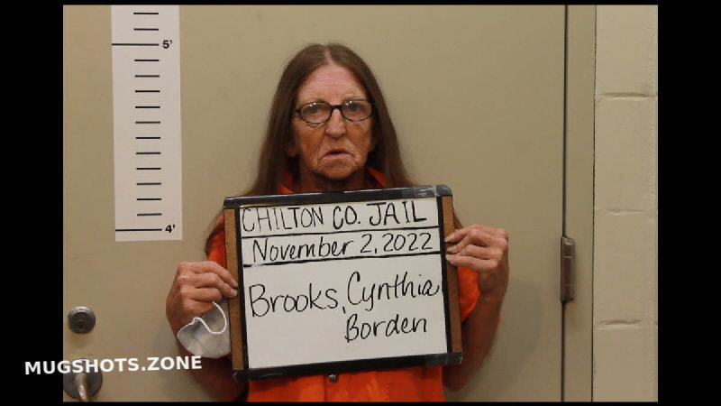 BROOKS CYNTHIA BORDEN 11/02/2022 - Chilton County Mugshots Zone