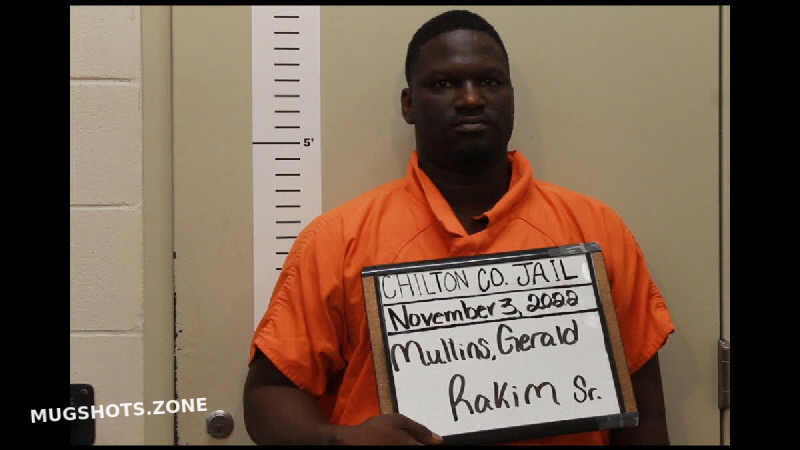 MULLINS GERALD RAKIM 11/03/2022 - Chilton County Mugshots Zone