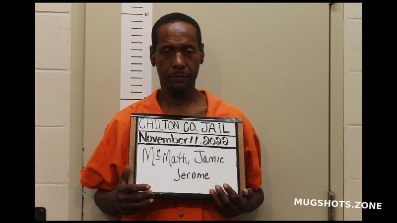 MCMATH JAMIE JEROME 11/11/2022 - Chilton County Mugshots Zone