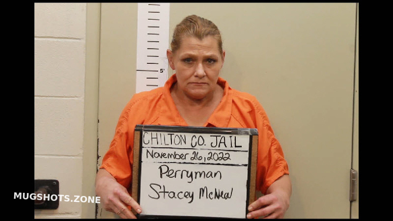 PERRYMAN STACEY MCNEAL 11/26/2022 - Chilton County Mugshots Zone