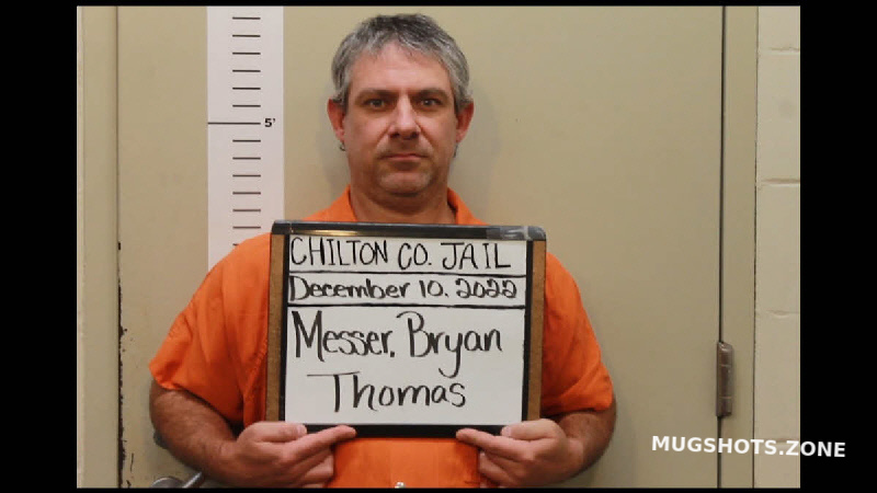 MESSER BRYAN THOMAS 12/10/2022 - Chilton County Mugshots Zone