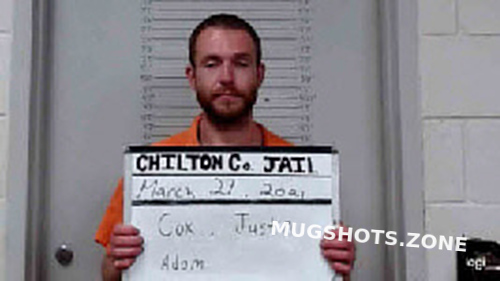 COX JUSTIN ADAM 03/08/2023 - Chilton County Mugshots Zone