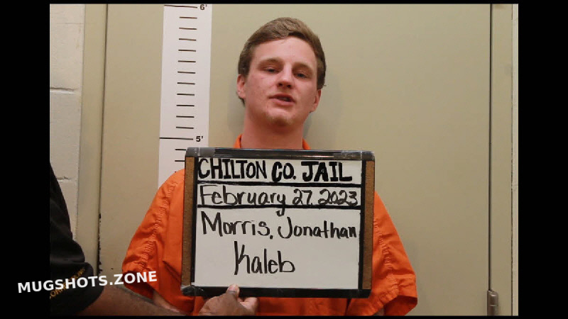 MORRIS JONATHAN KALEB 04/18/2023 - Chilton County Mugshots Zone