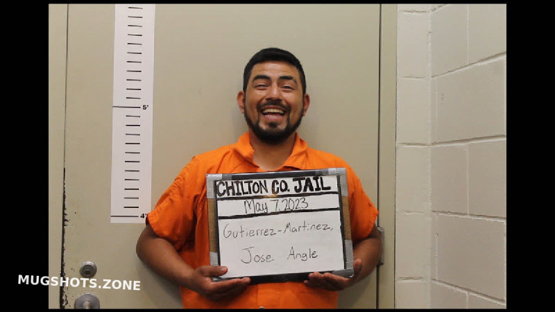 GUTIERREZ-MARTINEZ JOSE ANGEL 05/07/2023 - Chilton County Mugshots Zone