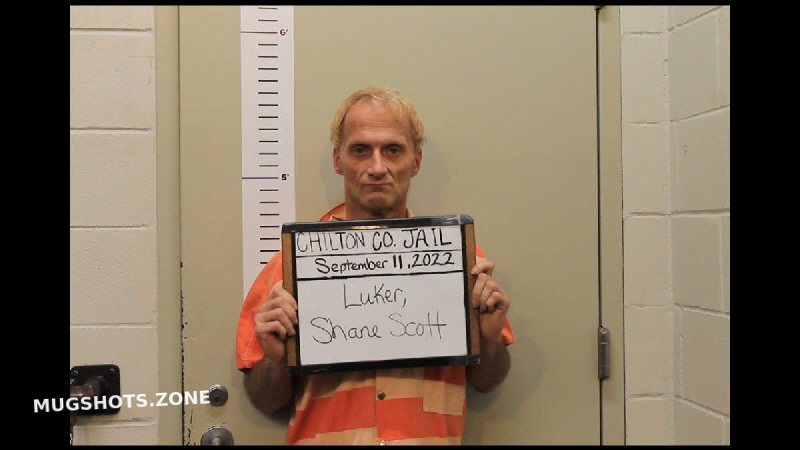 LUKER SHANE SCOTT 05/22/2023 - Chilton County Mugshots Zone