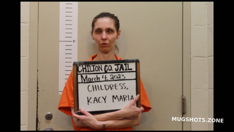 CHILDRESS KACY MARIA 06/08/2023 - Chilton County Mugshots Zone