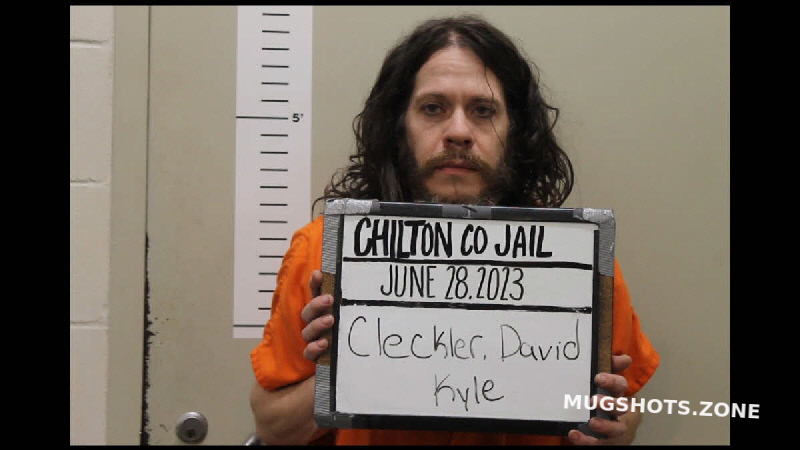 CLECKLER DAVID KYLE 06/28/2023 - Chilton County Mugshots Zone