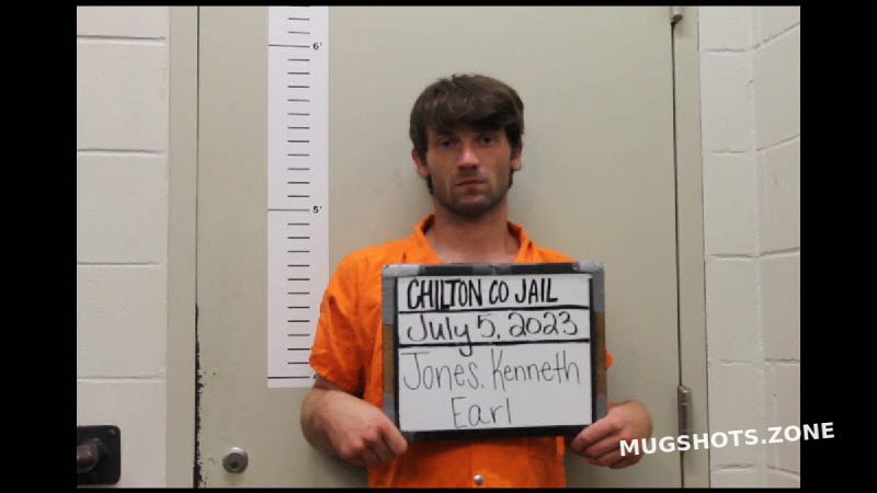 JONES KENNETH EARL 07/05/2023 - Chilton County Mugshots Zone