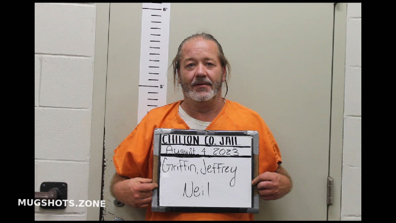 GRIFFIN JEFFREY NEIL 08/04/2023 - Chilton County Mugshots Zone